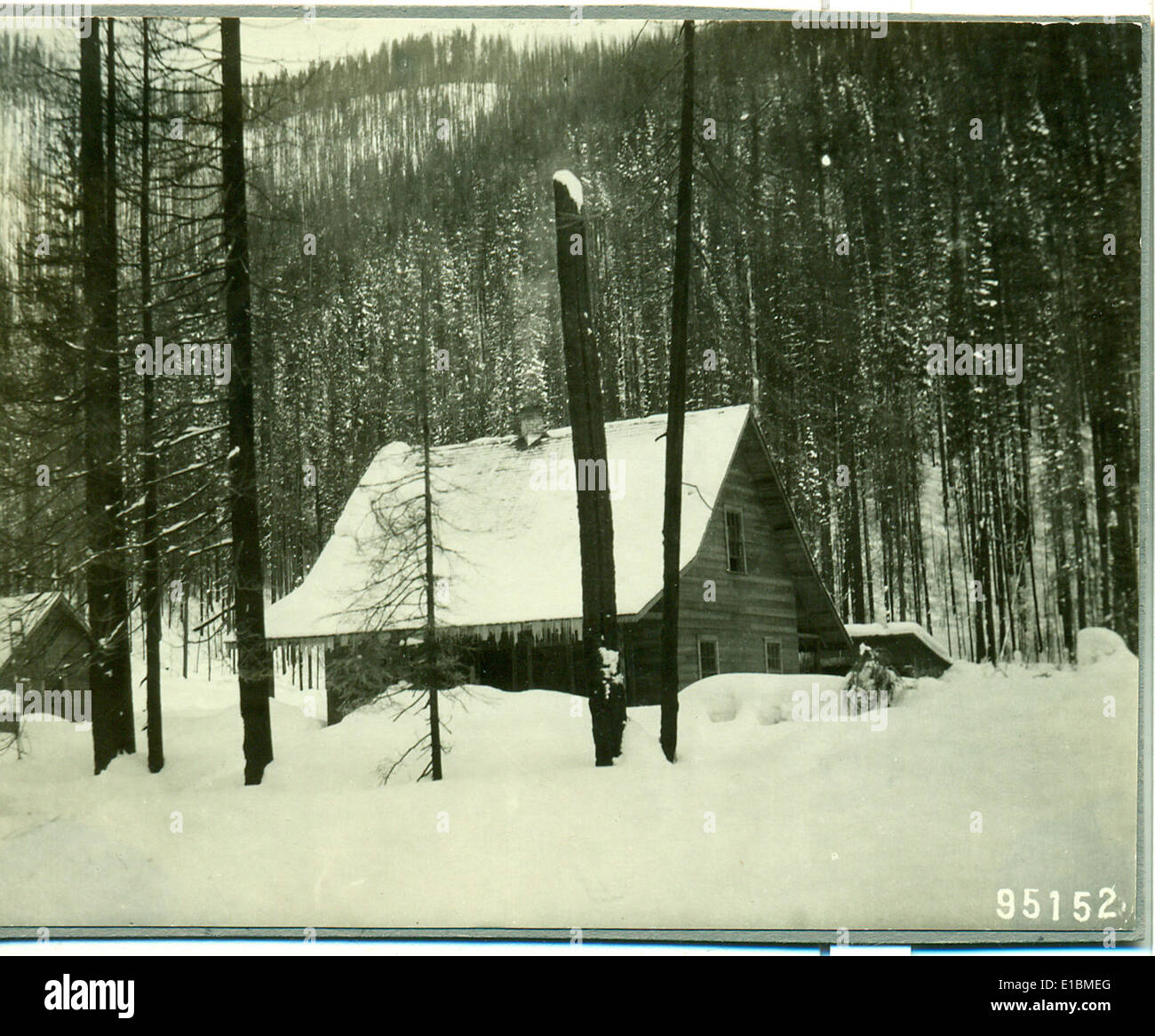The Taft buildings, part of the historic Ranger Stations in the ...