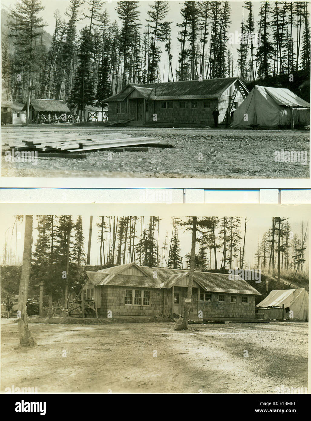 The Big Creek Bunkhouse, built in 1939, is a historic building in the ...