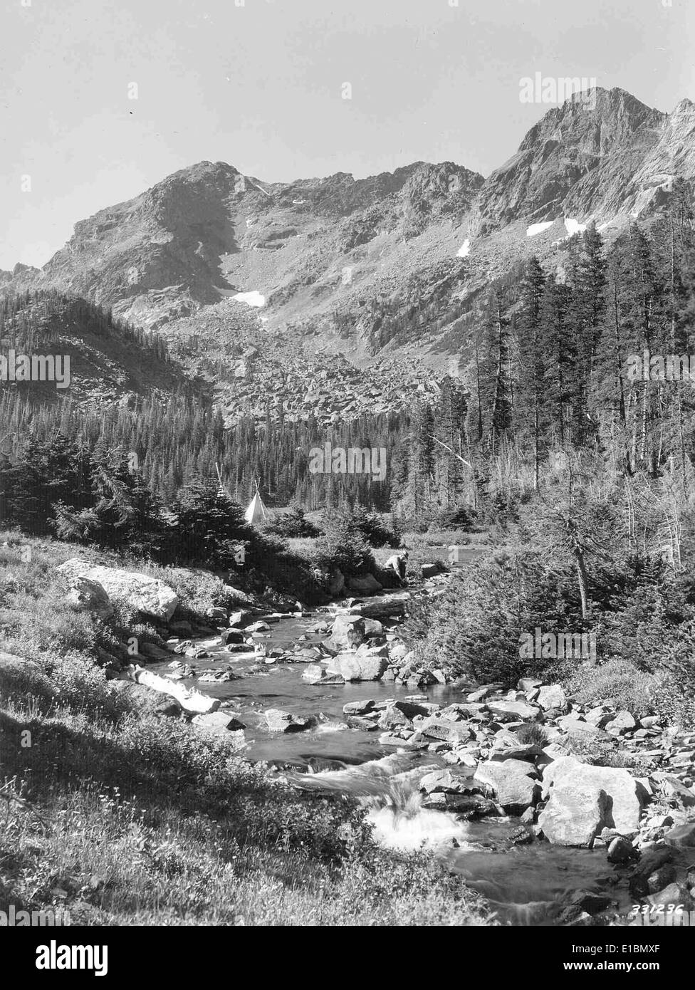 A natural landscape photograph capturing a geological feature, focusing ...