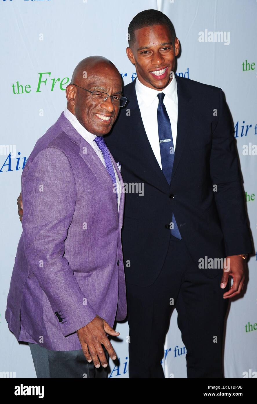 New York, NY, USA. 29th May, 2014. Al Roker, Victor Cruz at arrivals ...