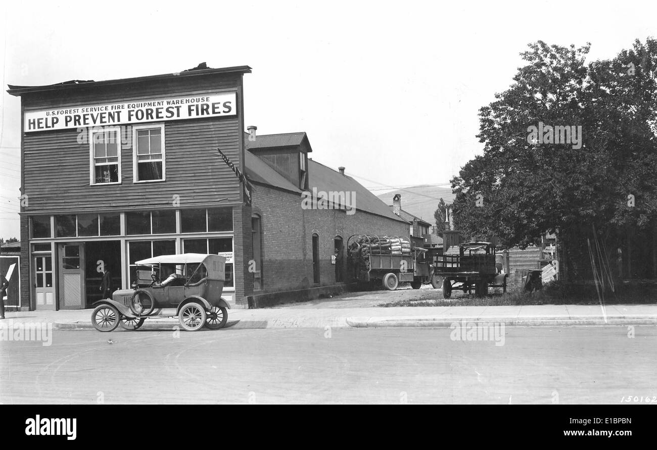 The Forest Service Northern Region Archives contain historical records ...