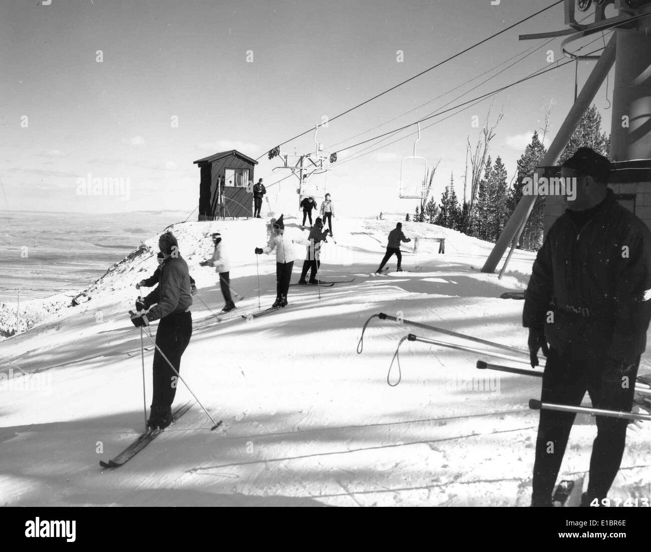 An image showing a geological feature with mineral deposits and rock ...