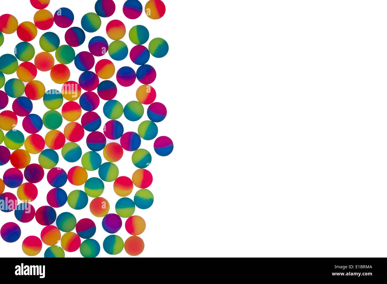 Colorful balls border hi-res stock photography and images - Alamy