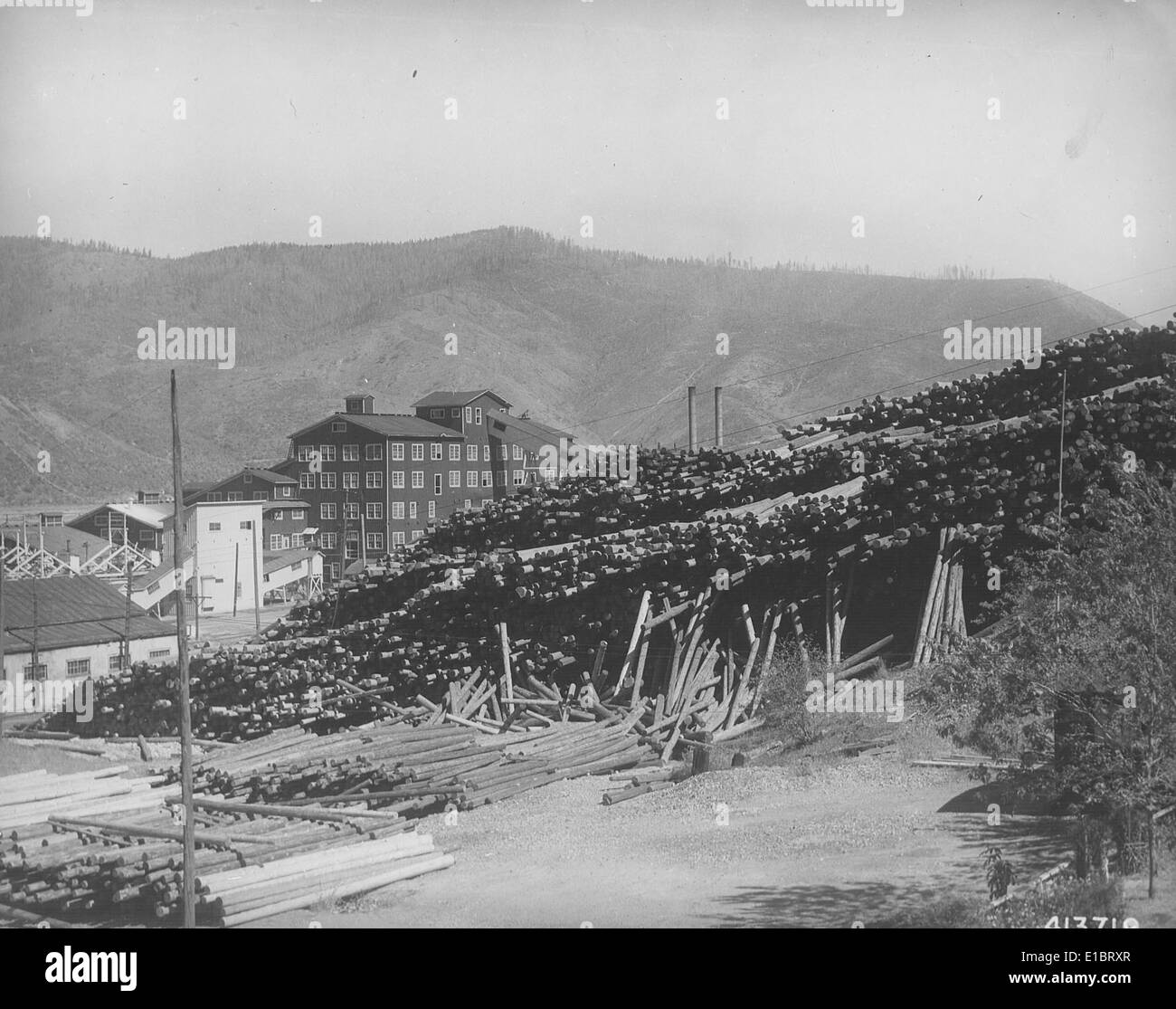 The Saddle Complex Fires in the Fork District, as viewed from the ...
