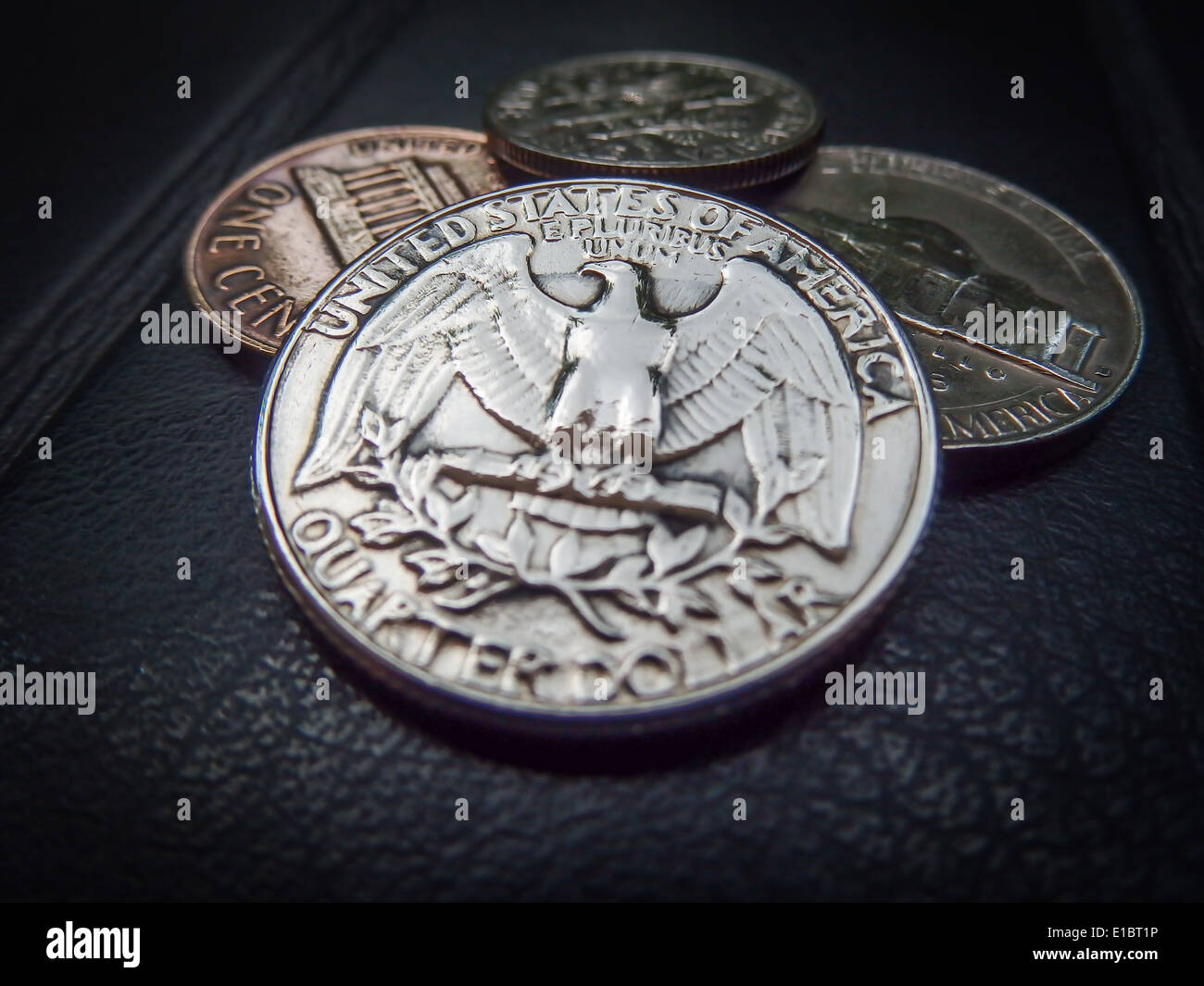 US Coins collection Stock Photo - Alamy