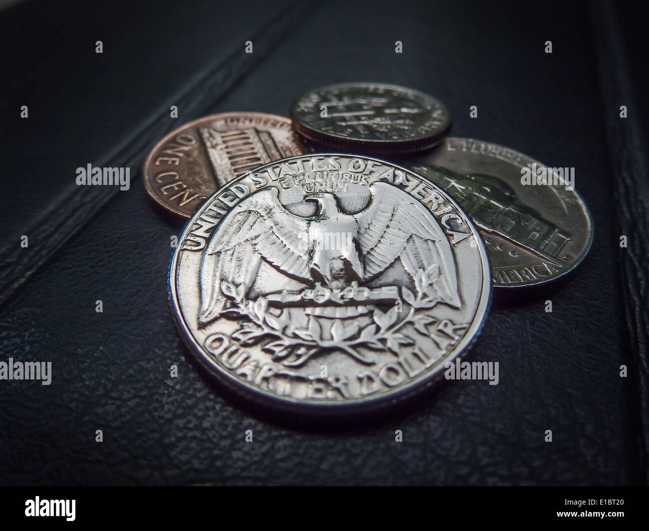 US Coins collection Stock Photo - Alamy