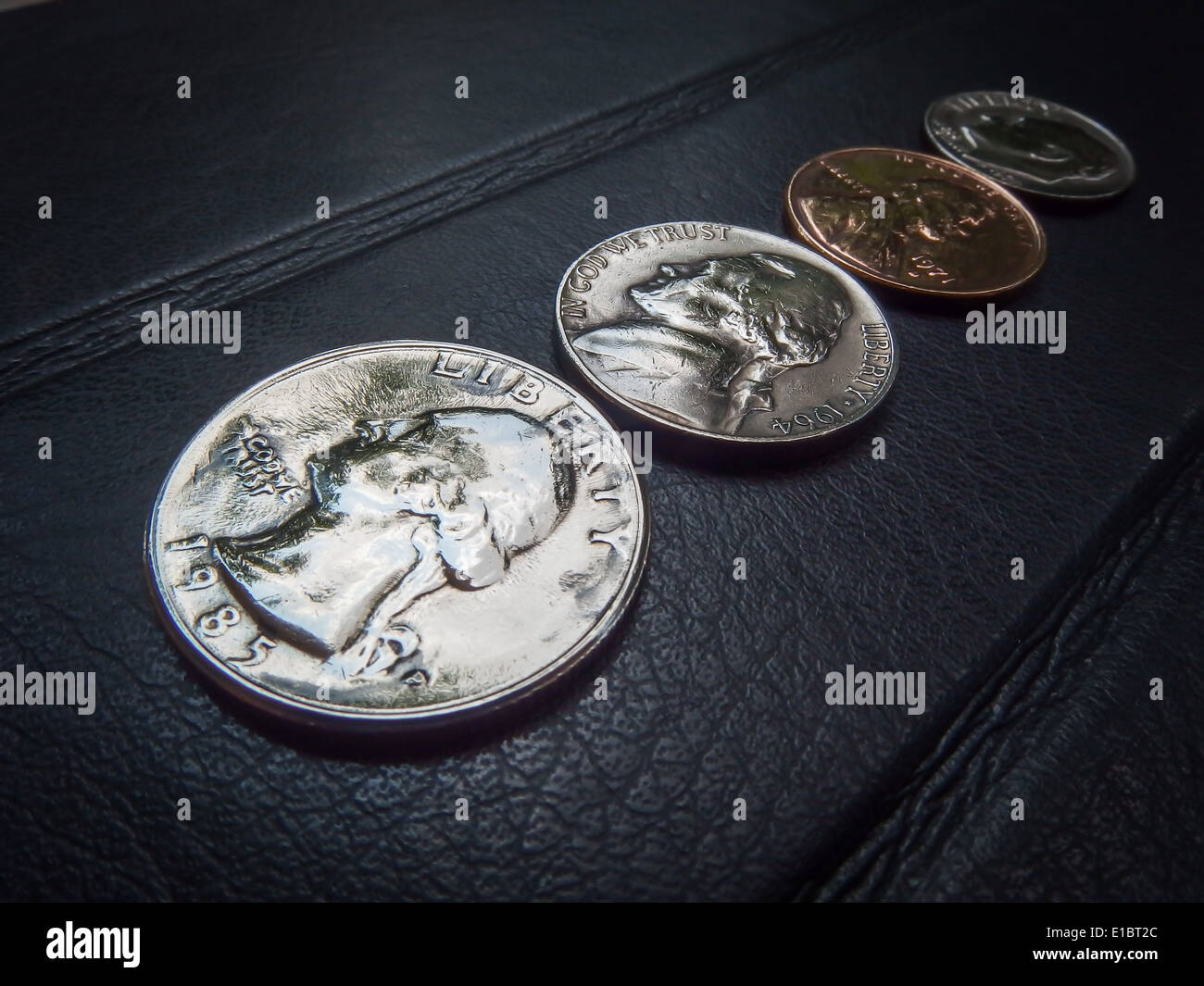 US Coins collection Stock Photo - Alamy