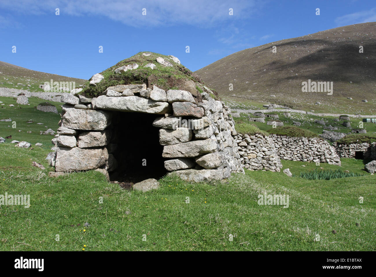 Cleits Hirta St Kilda Scotland May 2014 Stock Photo - Alamy