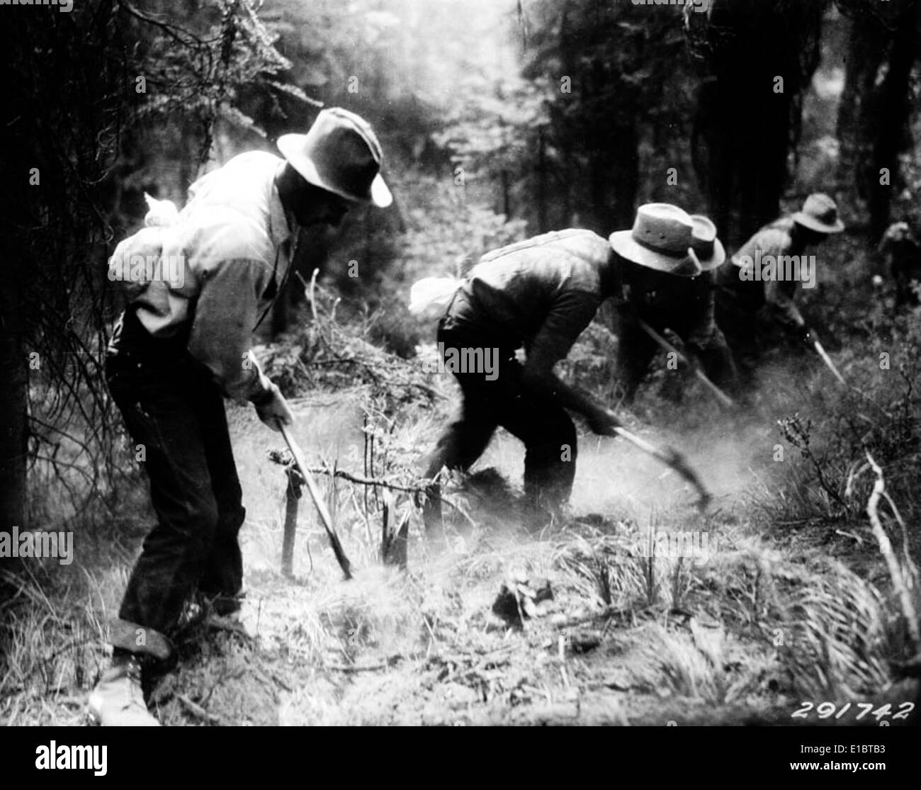 Mono Lake at sunset, located in California, is known for its unique ...