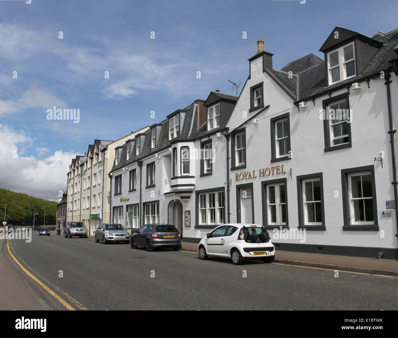 Royal hotel isle hi-res stock photography and images - Alamy