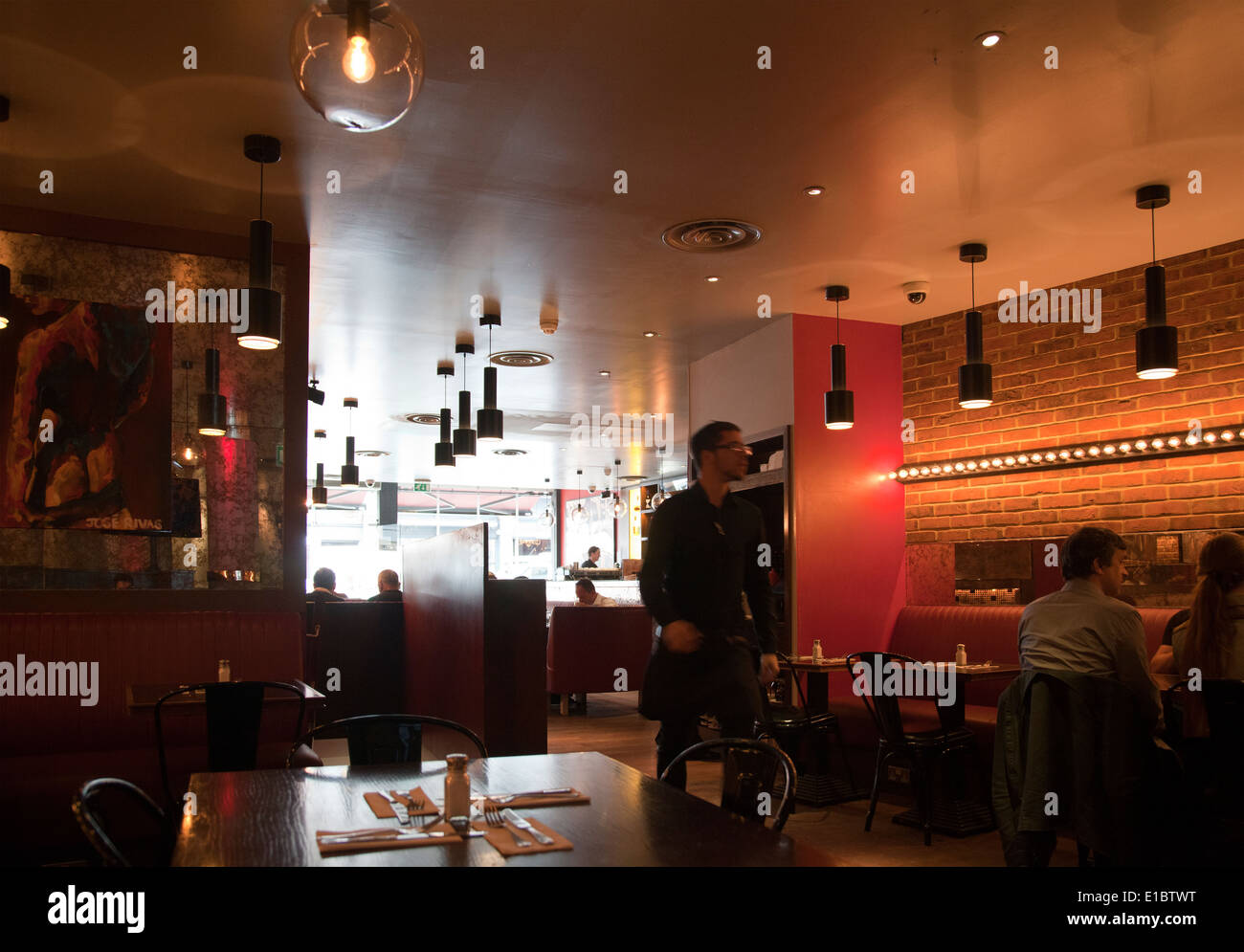 Balans restaurant soho hi-res stock photography and images - Alamy