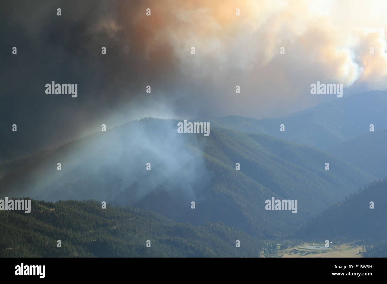 Saddle Complex Fires Stock Photo - Alamy