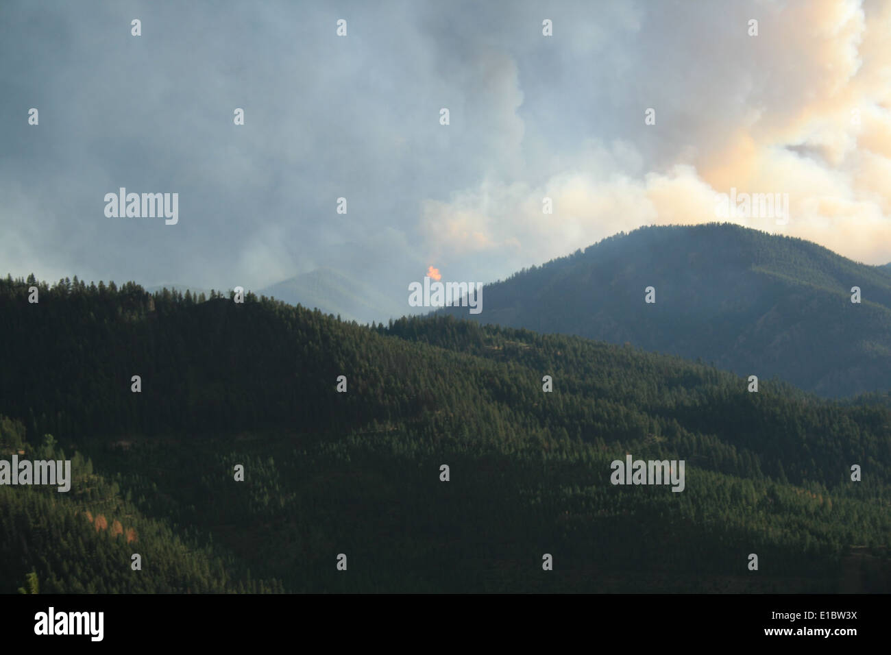 Saddle Complex Fires Stock Photo - Alamy