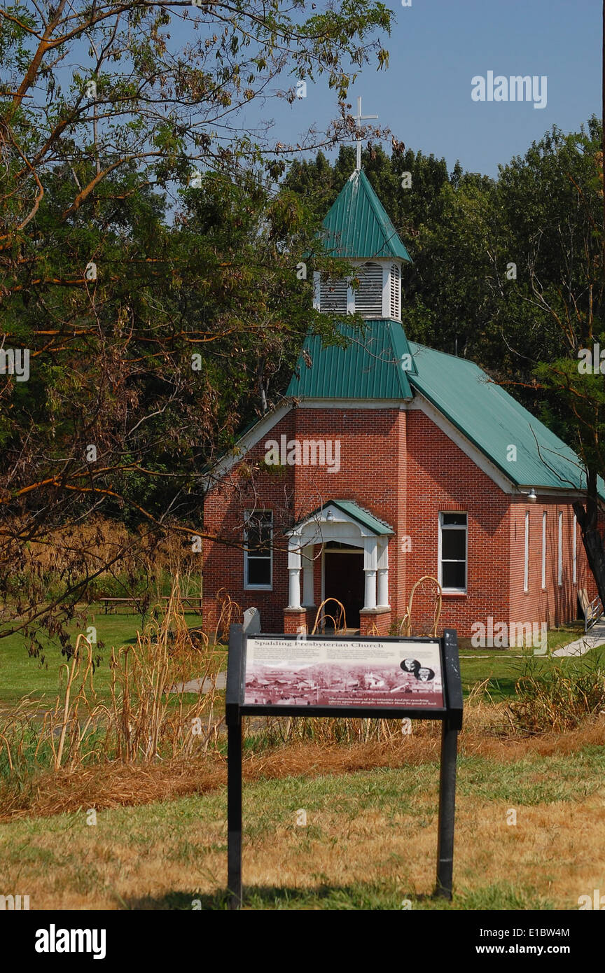 Photograph of the Spalding site in Idaho, taken in August 2010 ...