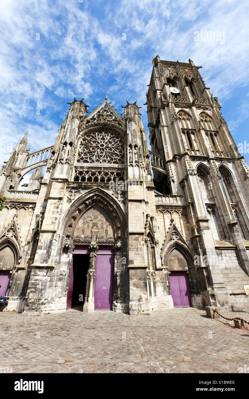 Saint-Jacques cathedral at Dieppe, Normandy, France Stock Photo - Alamy