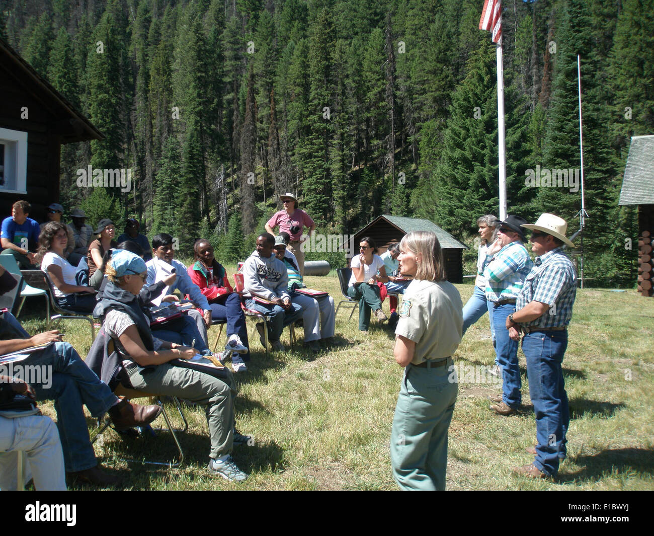 The Magruder Ranger Station is a key part of the ISPAM (Indian Springs ...