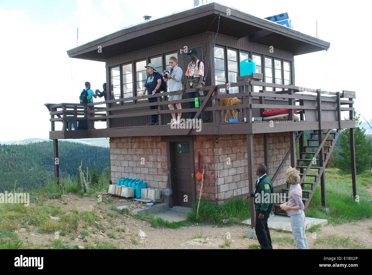Touring an active fire lookout offers insight into wildfire detection ...