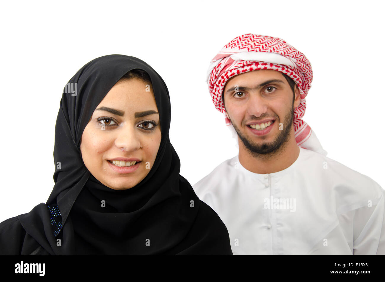Couple in traditional arab hi-res stock photography and images - Alamy