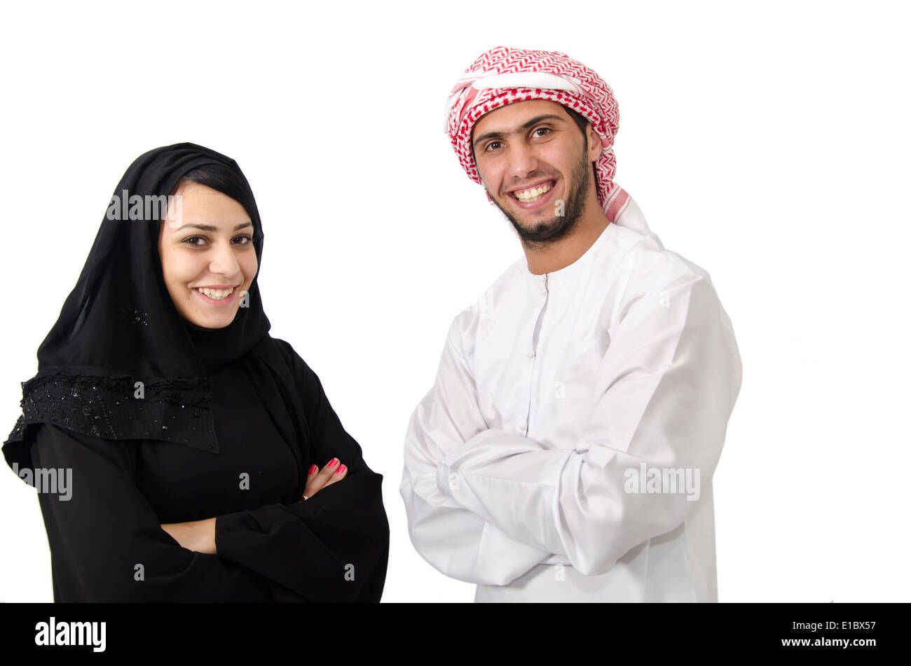 Husband wife arabic Cut Out Stock Images & Pictures - Alamy