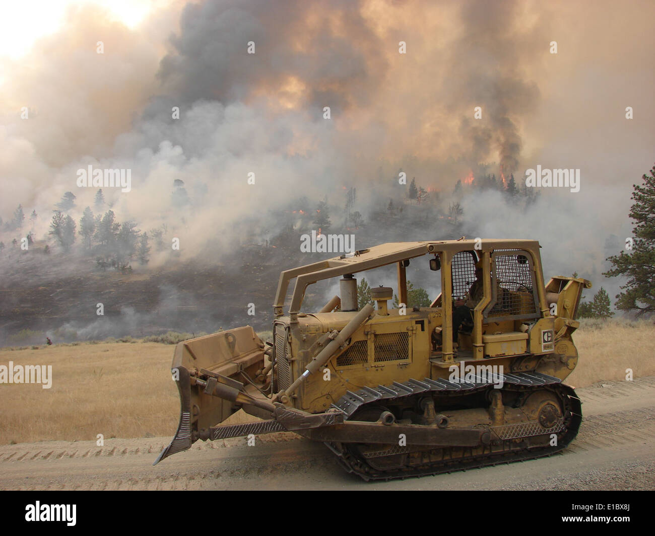 Fire dozer hi-res stock photography and images - Alamy