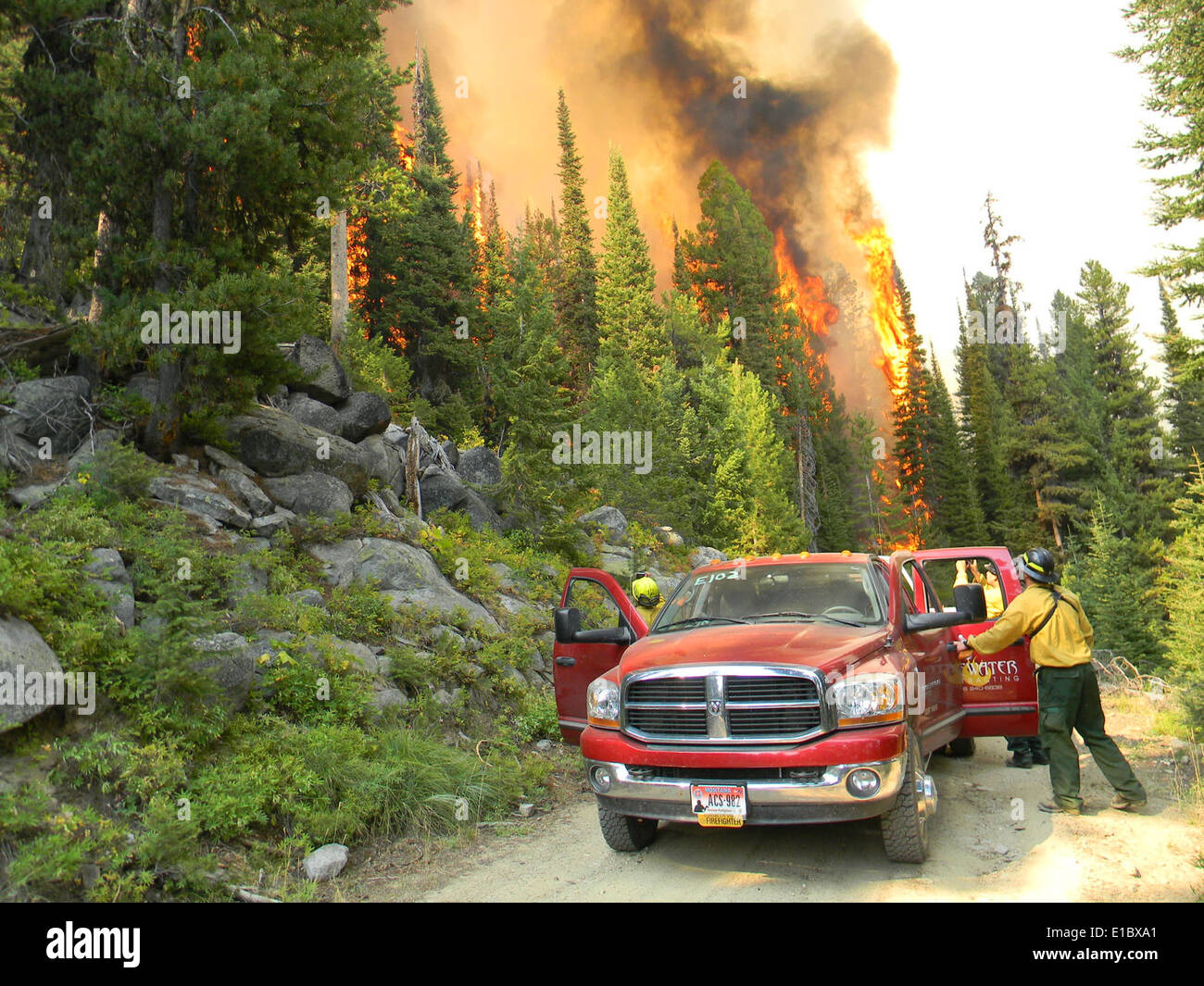 The 2011 Up Top Fire, part of the 41 Complex Fire, was a significant ...