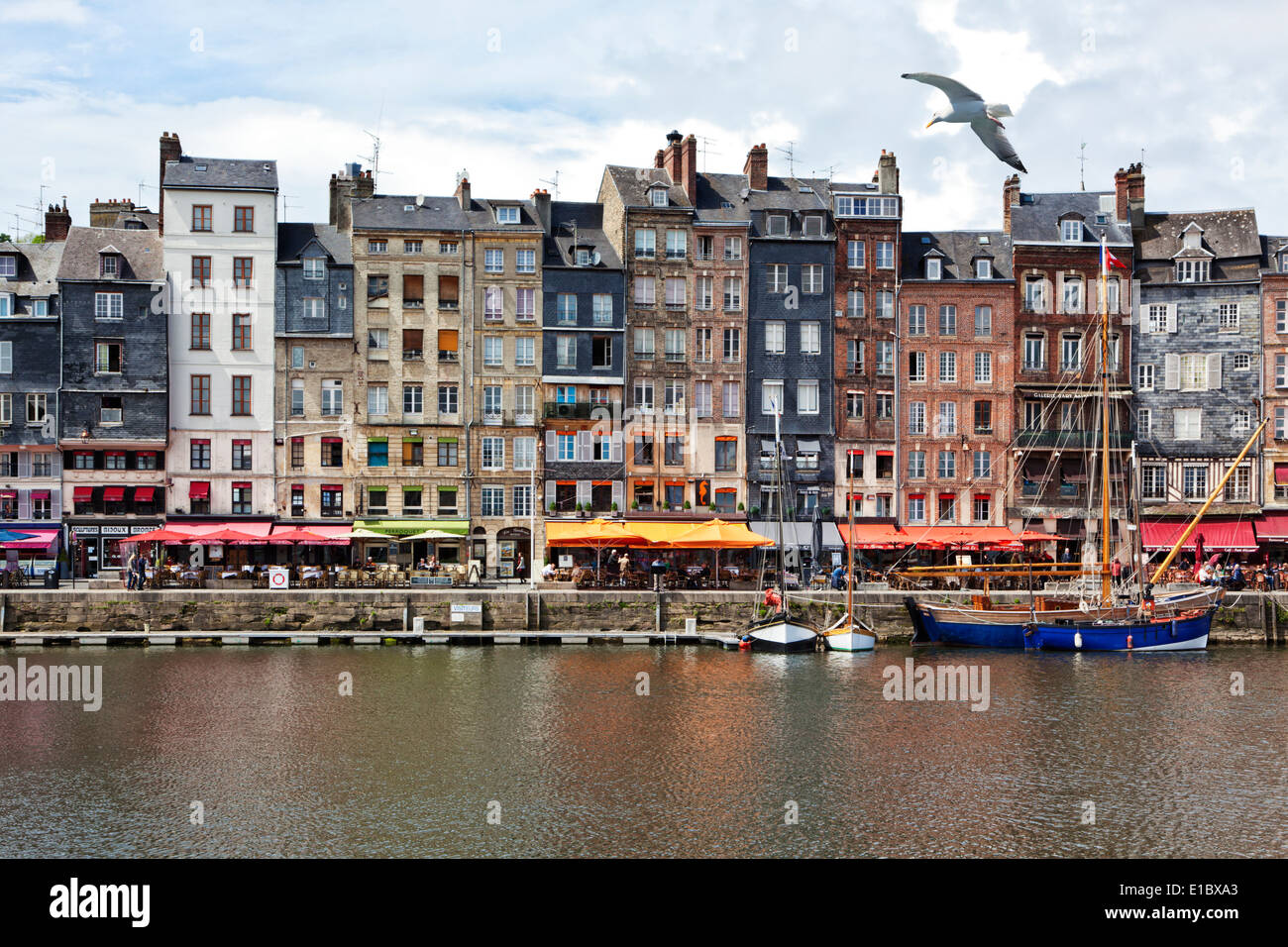 Honfleur france pier hi-res stock photography and images - Alamy