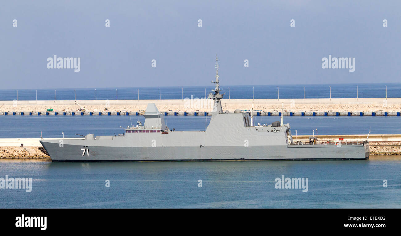 RSS Tenacious a Formidable class frigate of the Republic of Singapore ...