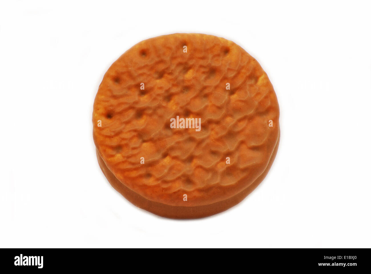 Round chocolate biscuits hi-res stock photography and images - Alamy