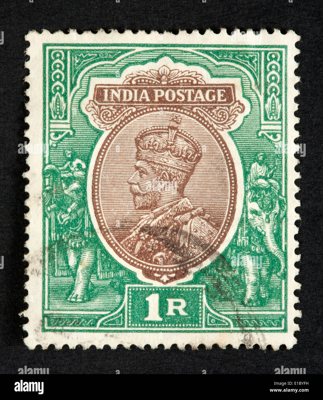 Indian postage stamp Stock Photo - Alamy