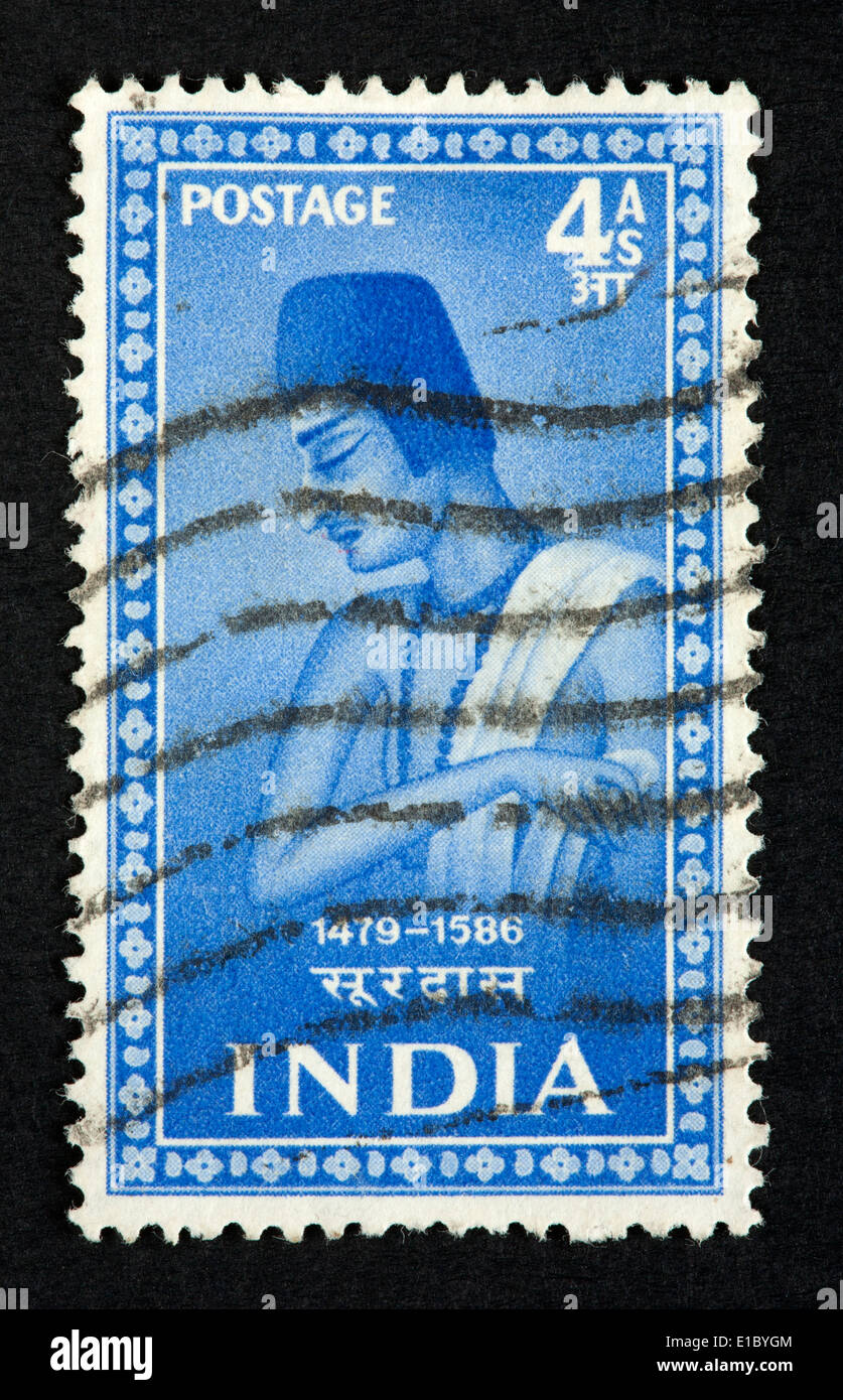 Indian postage stamp Stock Photo - Alamy