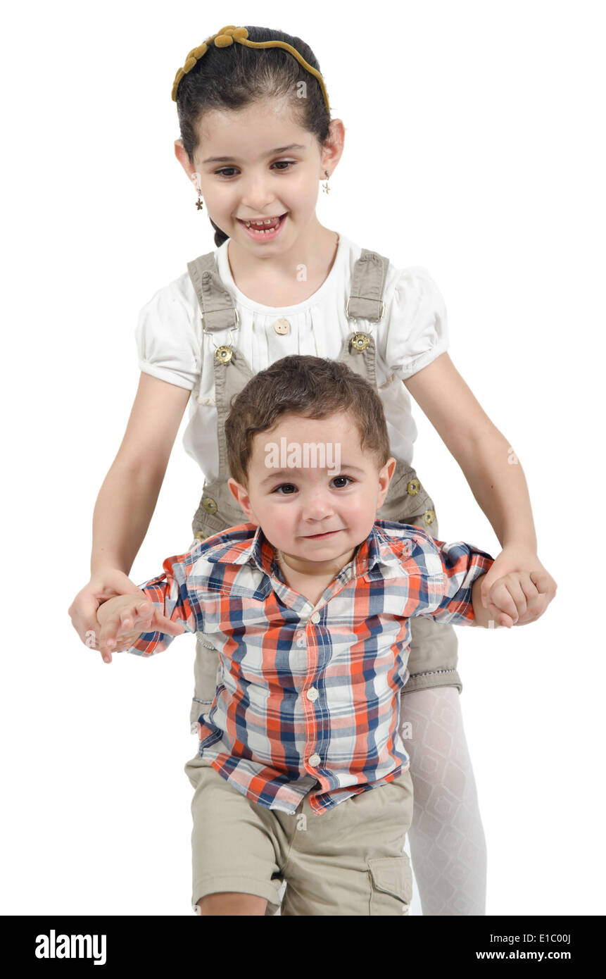 Arab Children playing Stock Photo - Alamy