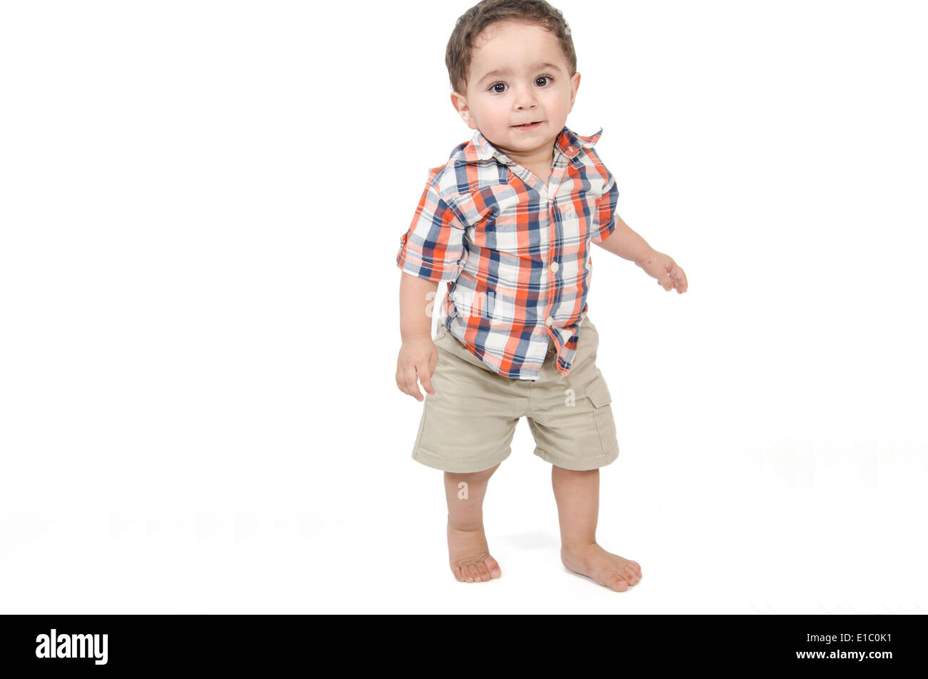 Arab Children play on white background Stock Photo - Alamy