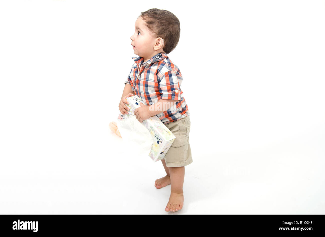 Arab Children play on white background Stock Photo - Alamy