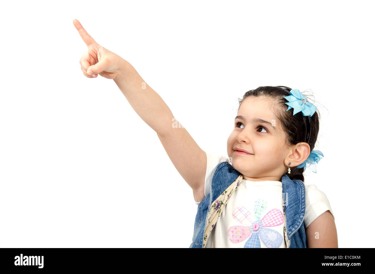 Arab Children play on white background Stock Photo - Alamy