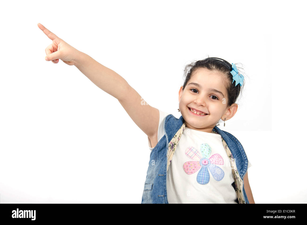 Arab Children play on white background Stock Photo - Alamy
