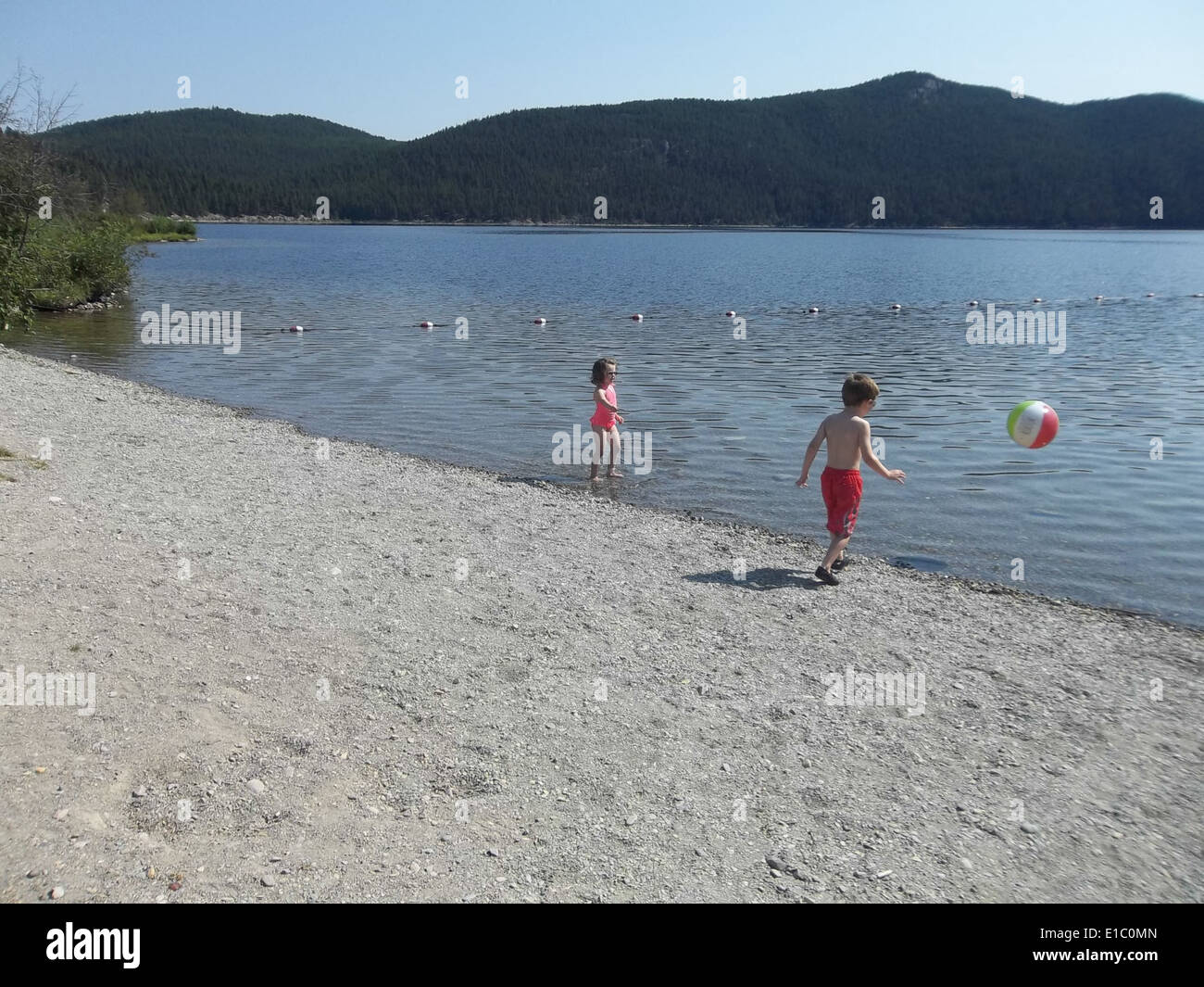 Tally Lake Beach, located in the Flathead National Forest, is a popular ...