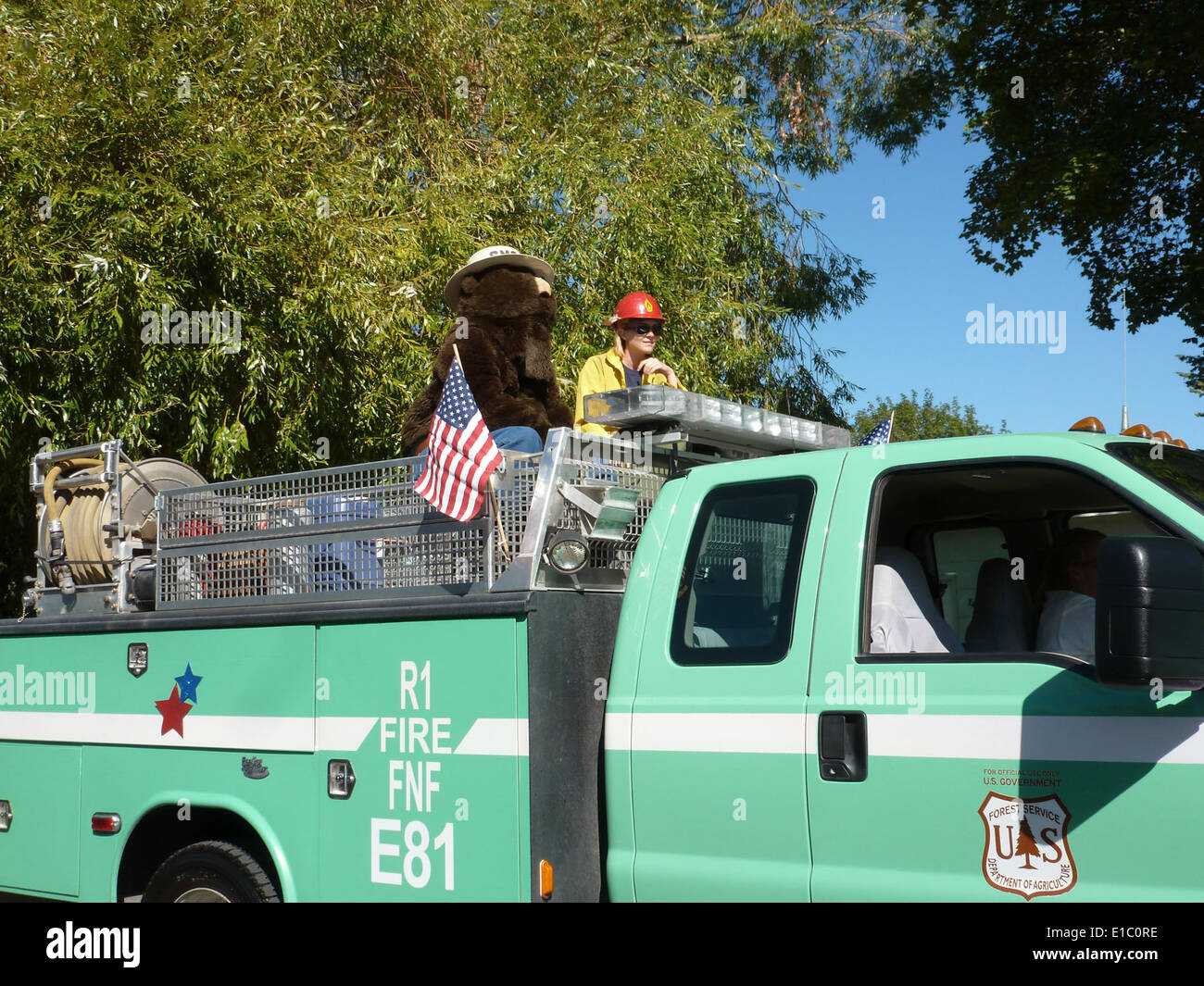 The NW Montana Fair Parade features Smokey Bear, a symbol of wildfire ...