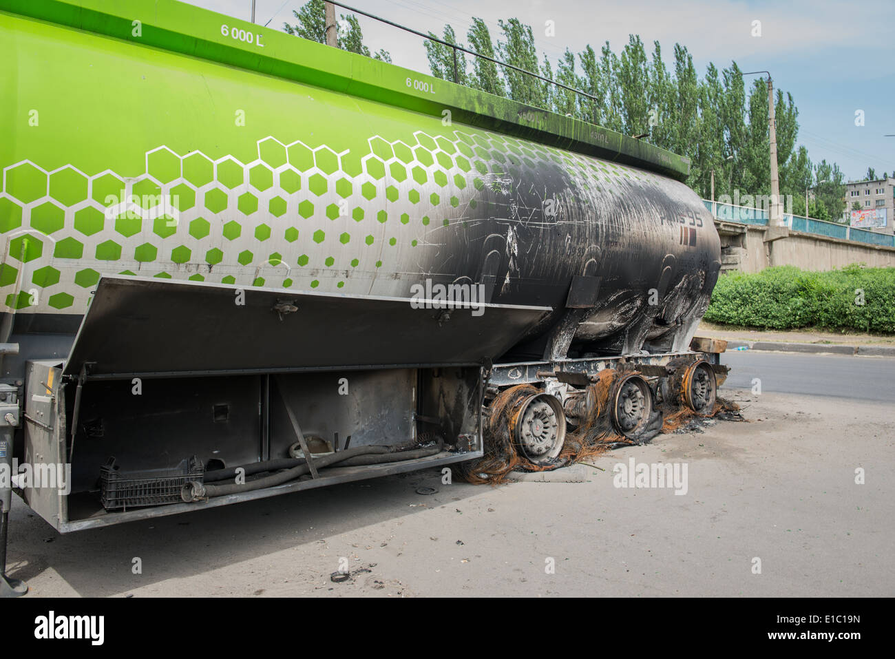 Destroyed tanker hi-res stock photography and images - Alamy