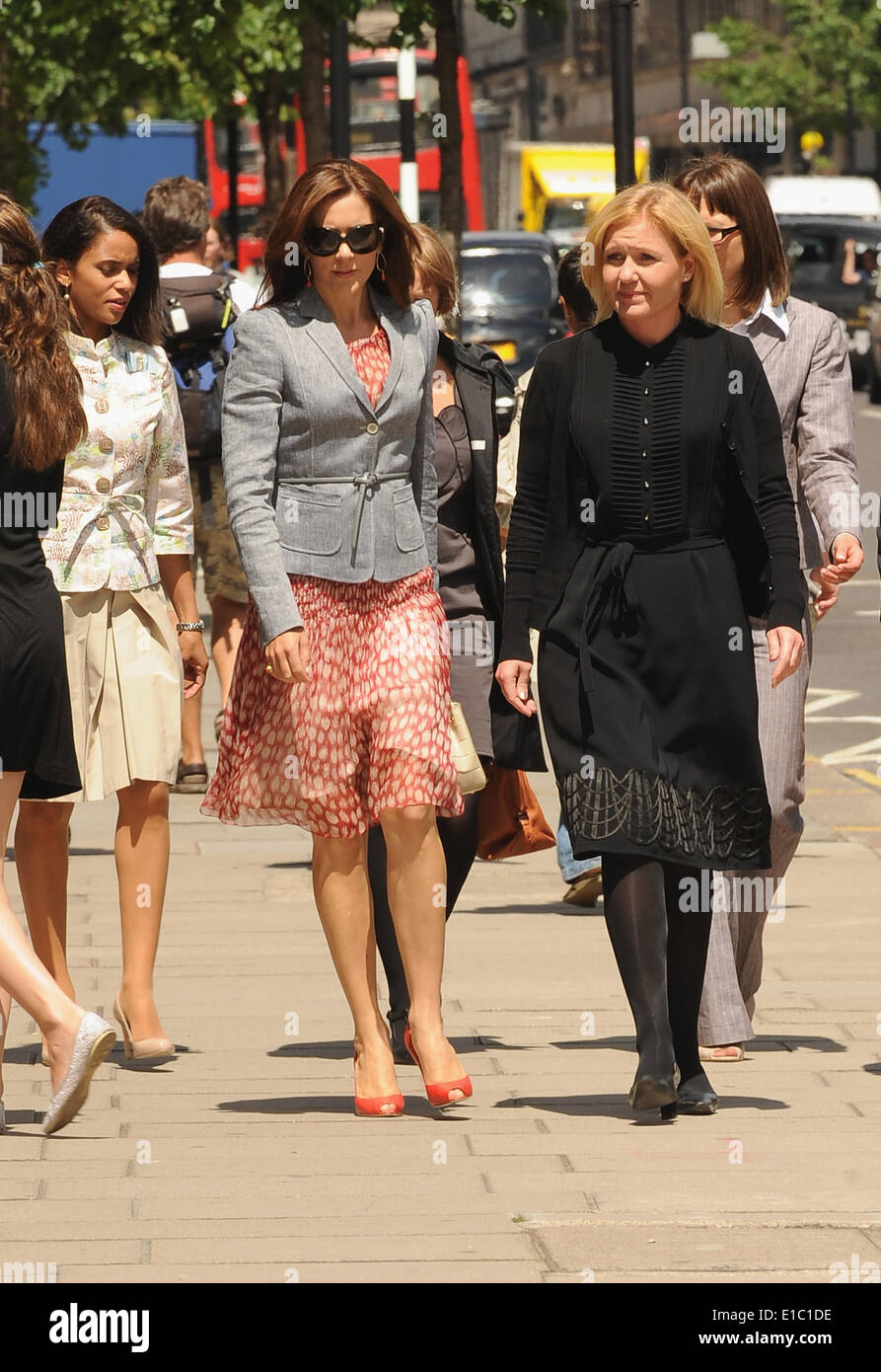 London, UK, UK. 16th June, 2009. Crown Princess Mary of Denmark attends ...