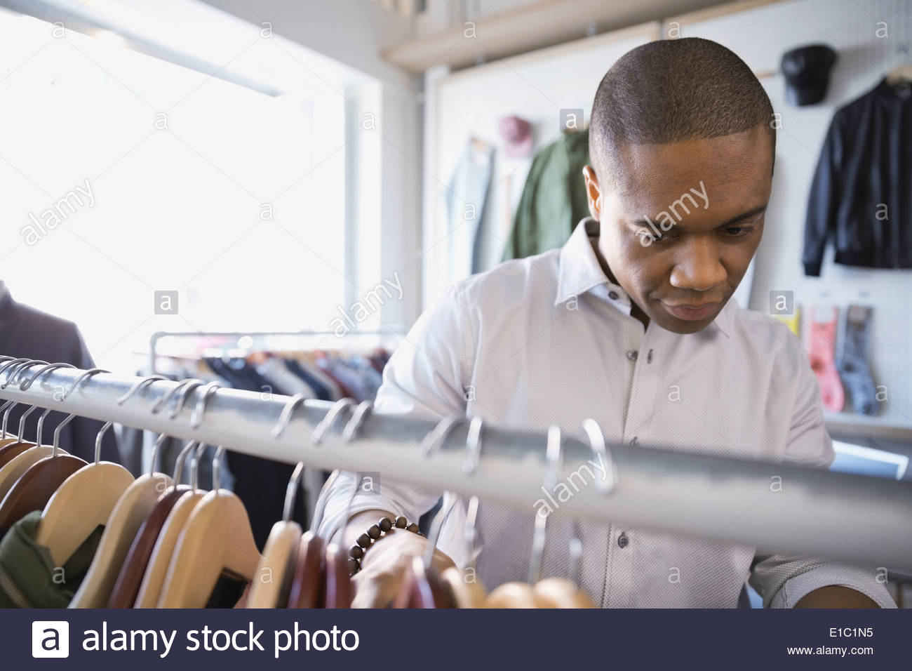 Man browsing hi-res stock photography and images - Alamy