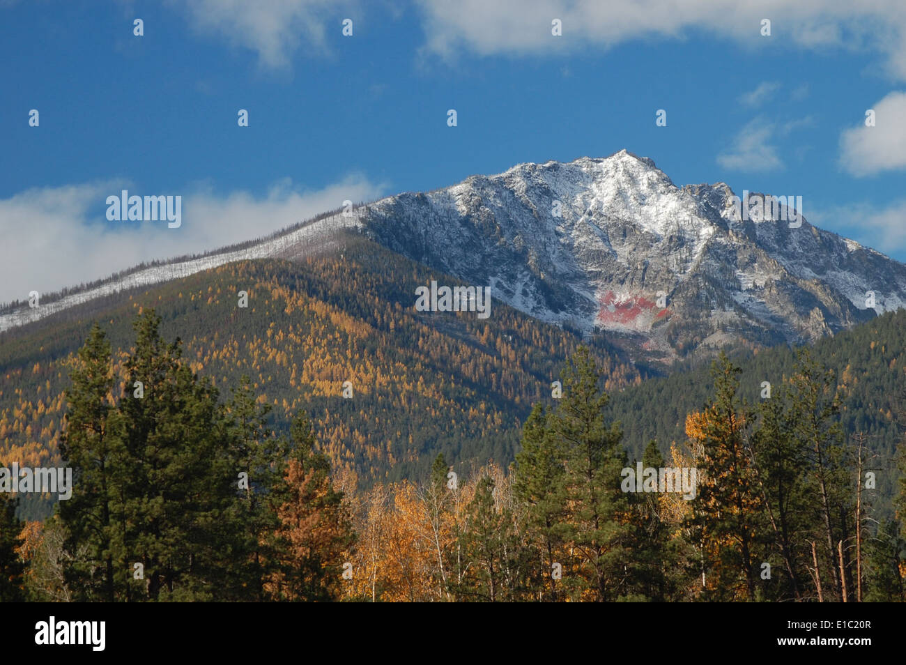 The image depicts the Nez Perce National Historic Trail, showcasing a ...