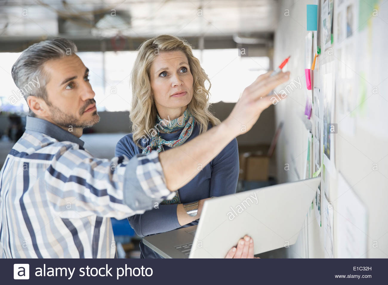 Brainstorming board hi-res stock photography and images - Alamy