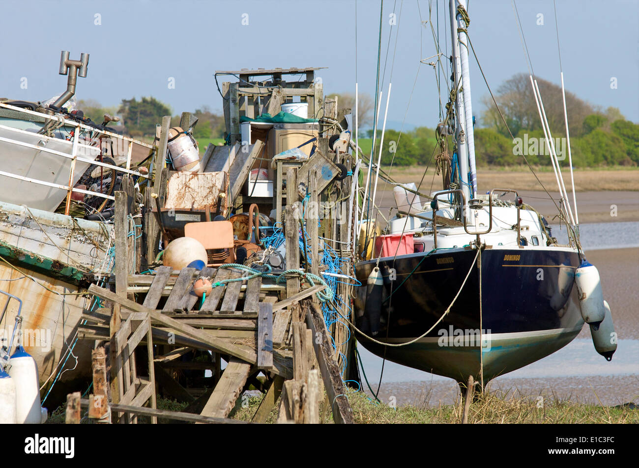 Skippool lancashire boat fylde hi-res stock photography and images - Alamy