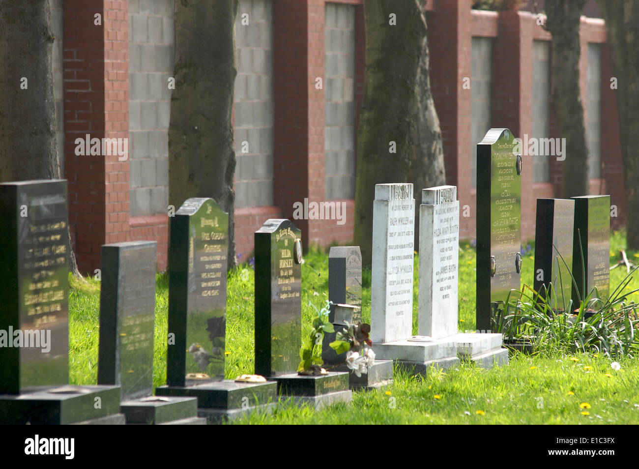 Layton cemetery Blackpool Stock Photo - Alamy