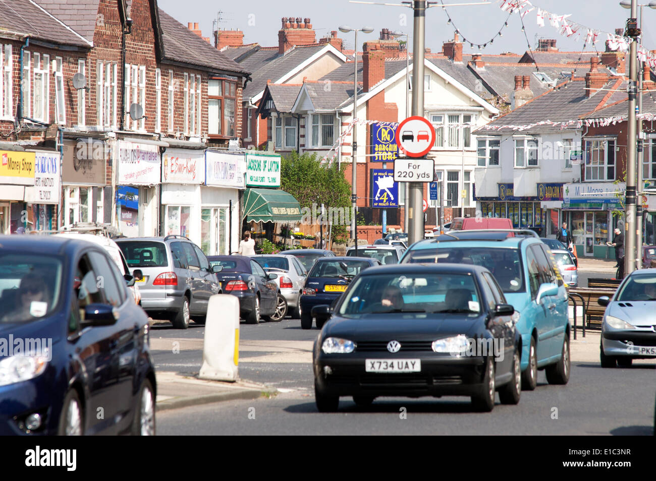 Blackpool town centre hi-res stock photography and images - Alamy