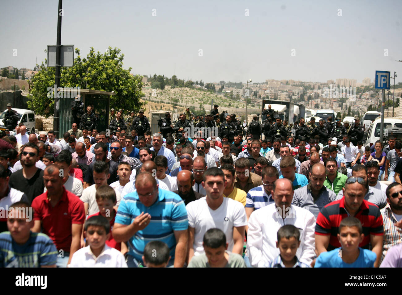 May 30, 2014 - Ras Al-Amud, Jerusalem, Palestinian Territory ...