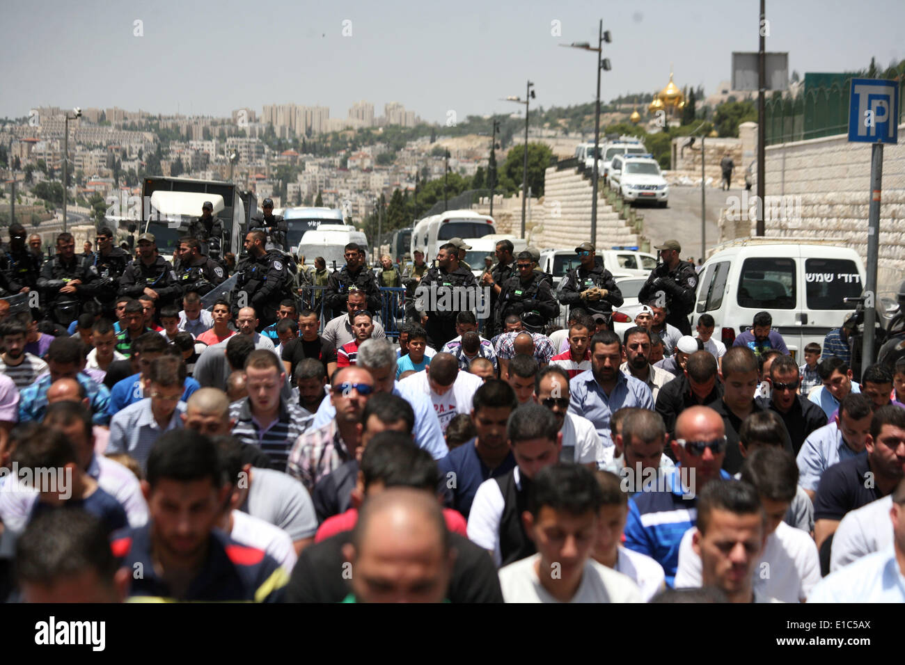 May 30, 2014 - Ras Al-Amud, Jerusalem, Palestinian Territory ...