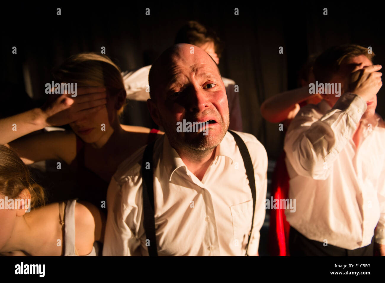 The Forty (few words), by Howard Barker, English dramatist, performed ...