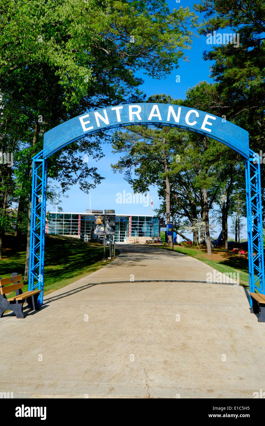 Entrance US Space and Rocket Center Huntsville Alabama AL NASA Stock ...