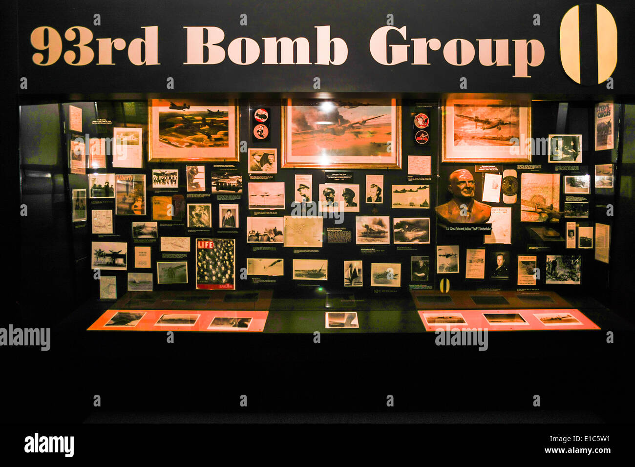 Honoring the Eighth exhibit at the Mighty Eighth AF Museum in Pooer GA ...